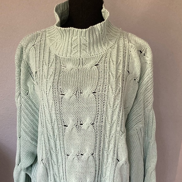 Forenza | Sweaters | Vintage Athentico Forenza Mint Blue Color Long ...